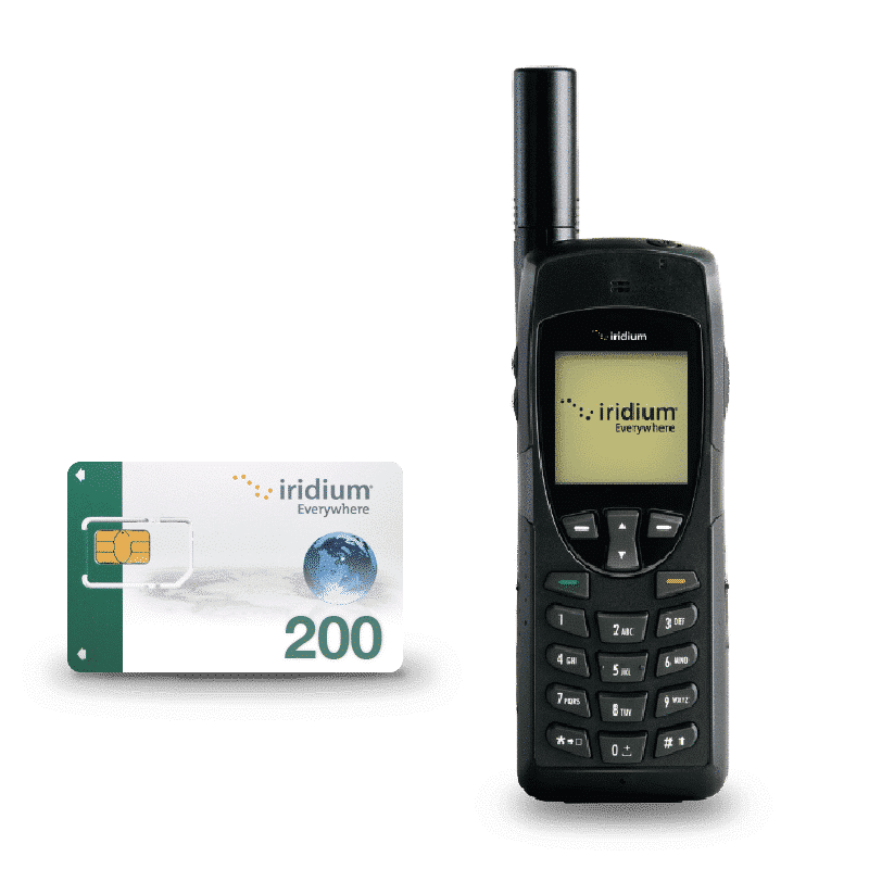 Pack Iridium 9555 with SIM card and units at Verasat