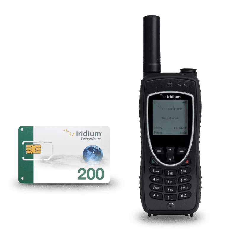 Pack Iridium Extreme 9575 with SIM card and units
